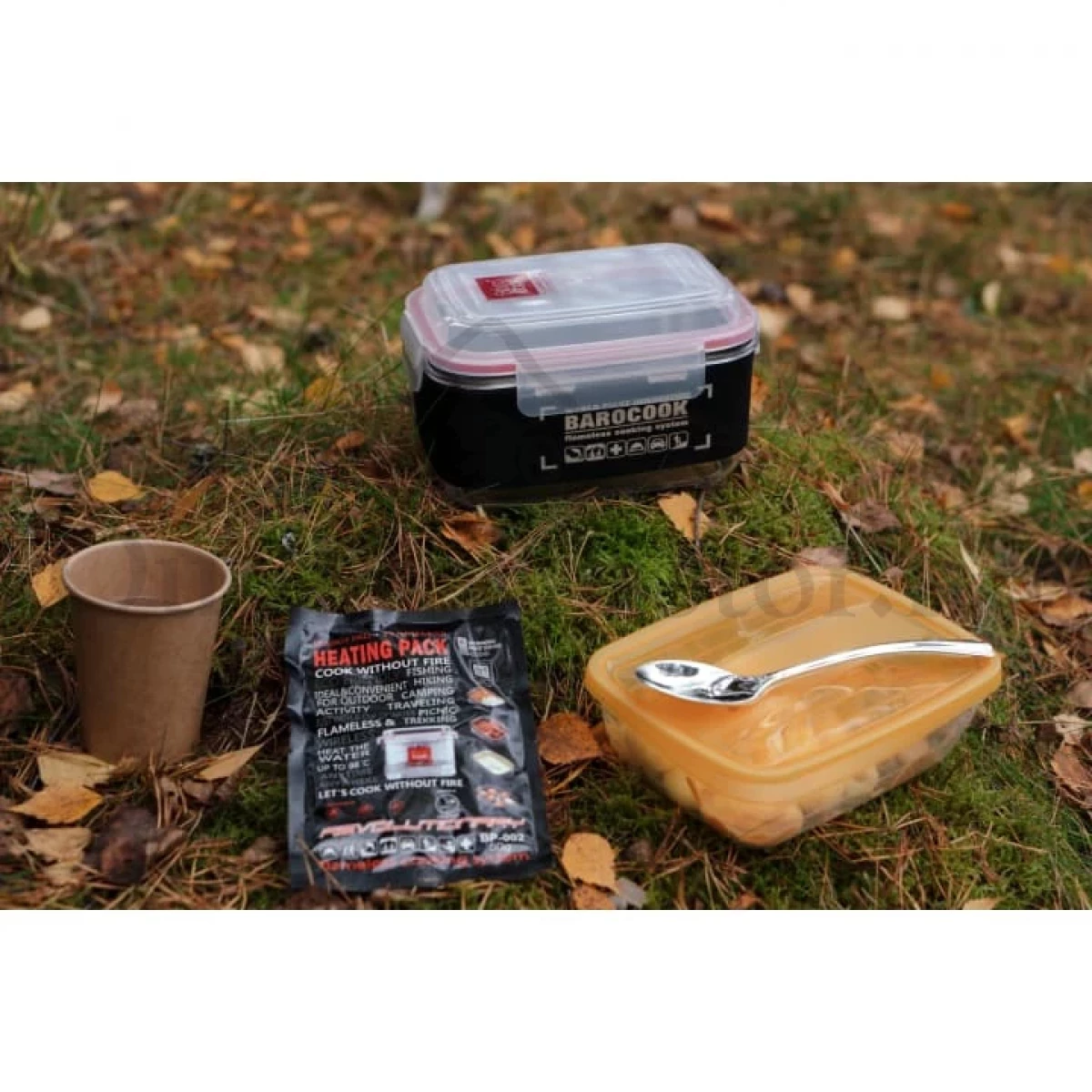 Barocook Matboks 850ml For Oppvarming Med 50ml Pose