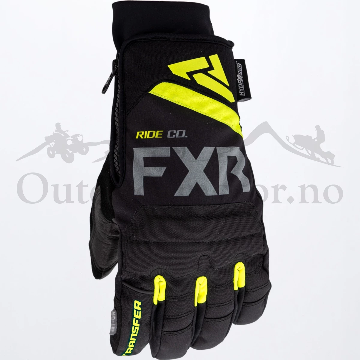 Fxr Transfer Short Cuff Glove Black/hi Vis 2xl